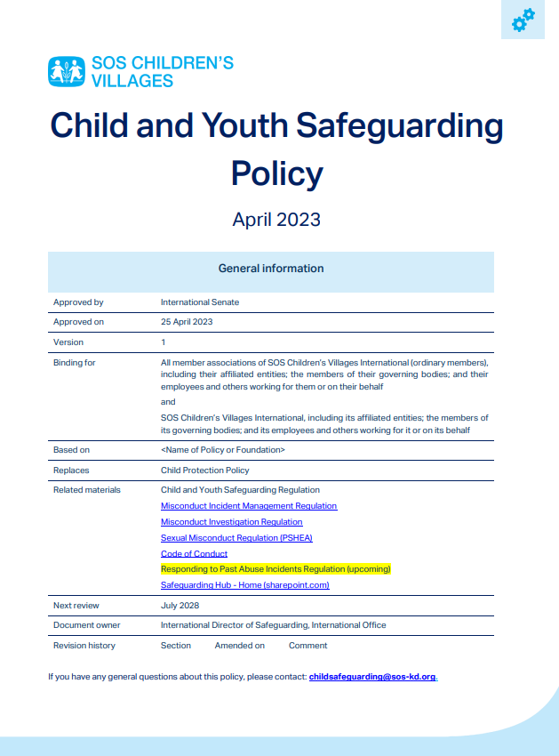 Family like care - SOS Children's Villages Nepal