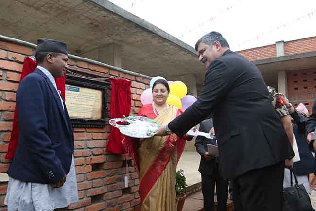 SOS Nepal hands over new houses, school building to earthquake affected ...